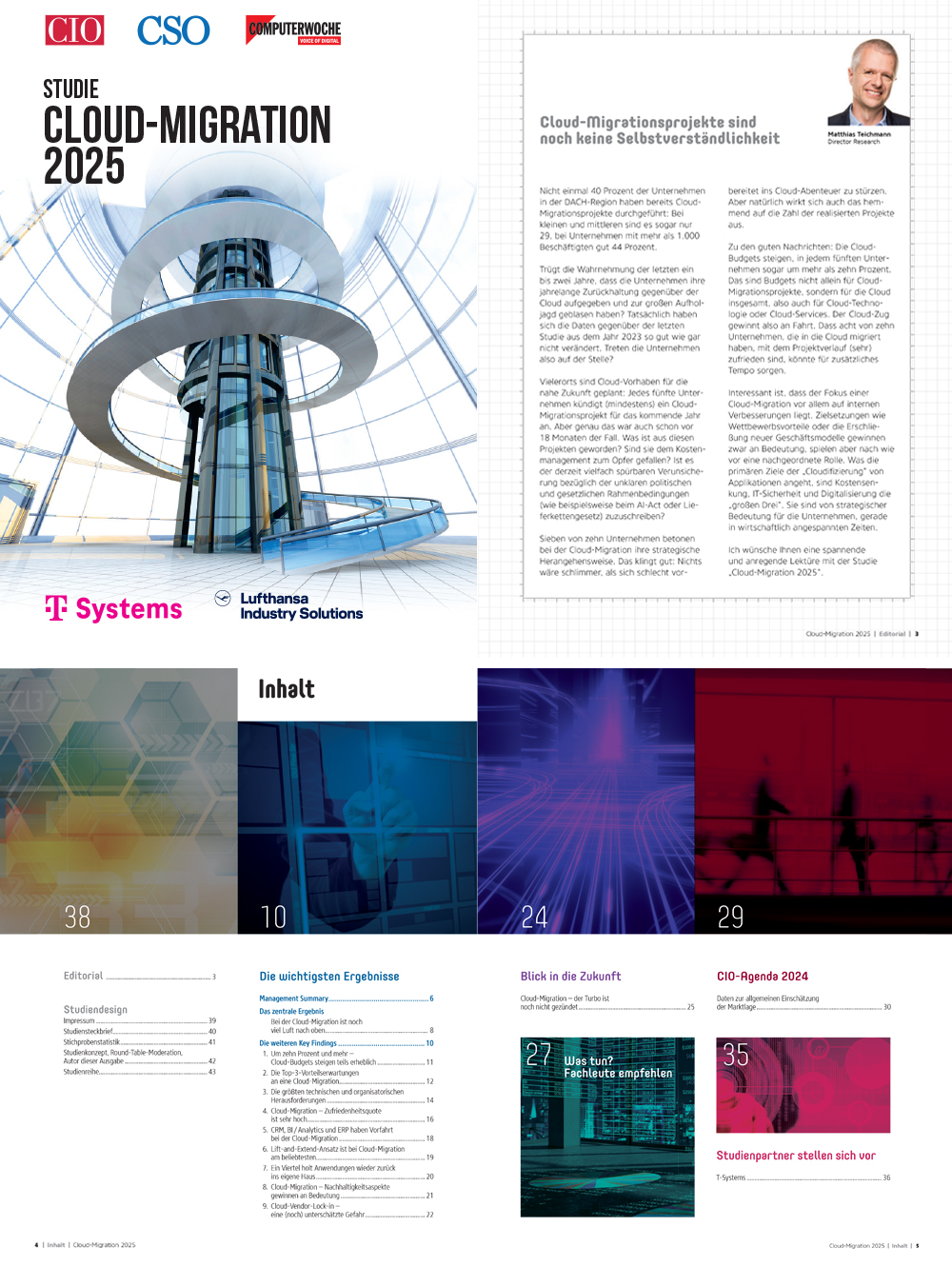 Computerwoche-Studie: Cloud-Migration 2025 – T-Systems