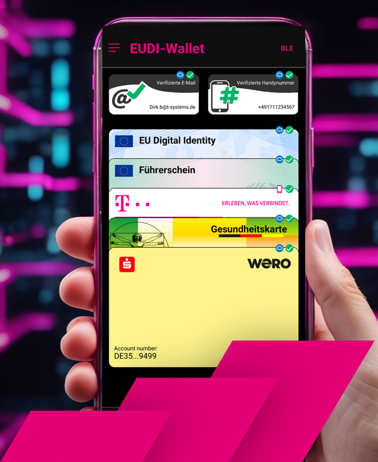 EUDI Wallet: Master key for the digitalization turbo – T-Systems