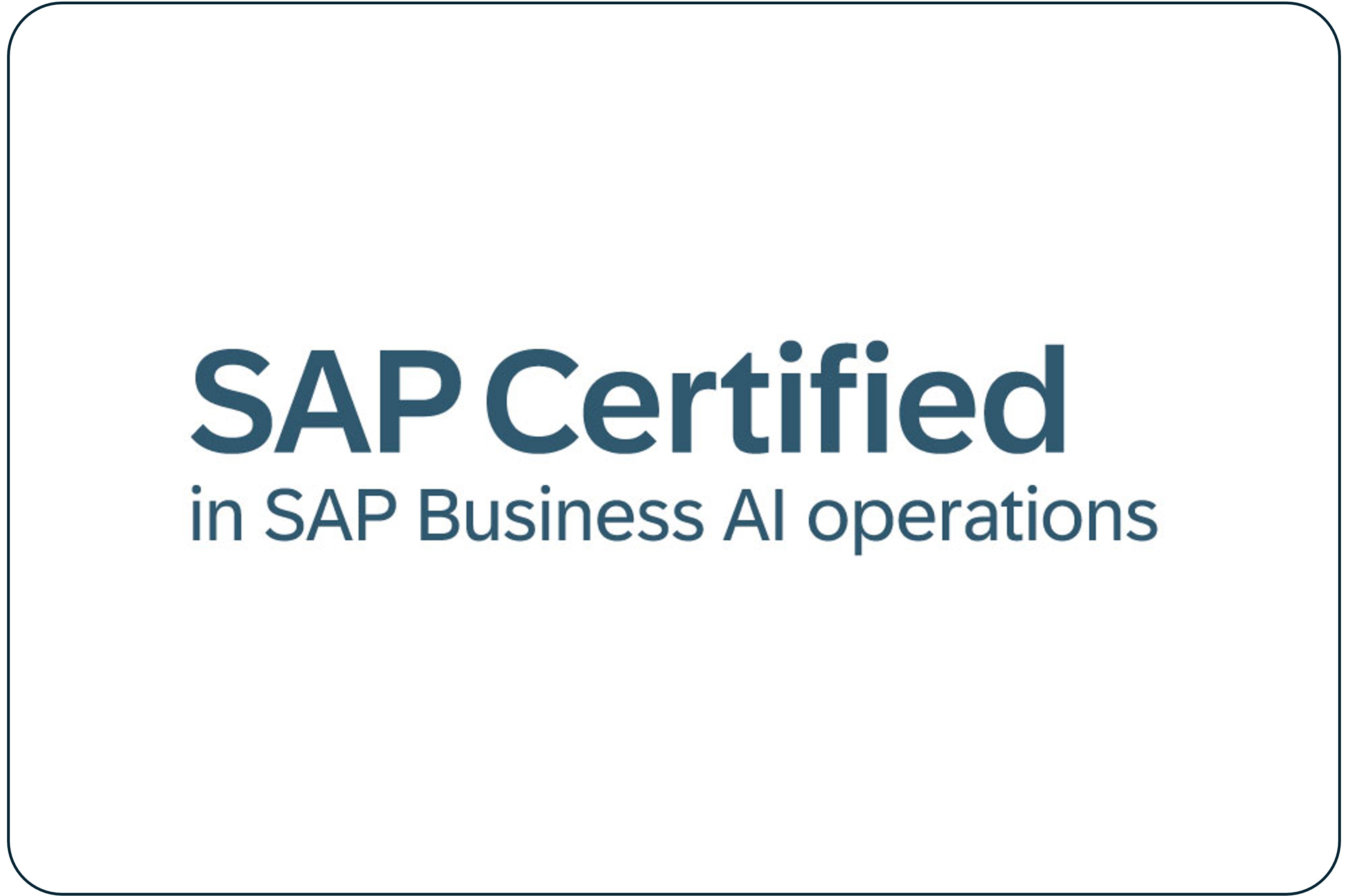 SAP Business AI-Zertifizierung – T-Systems