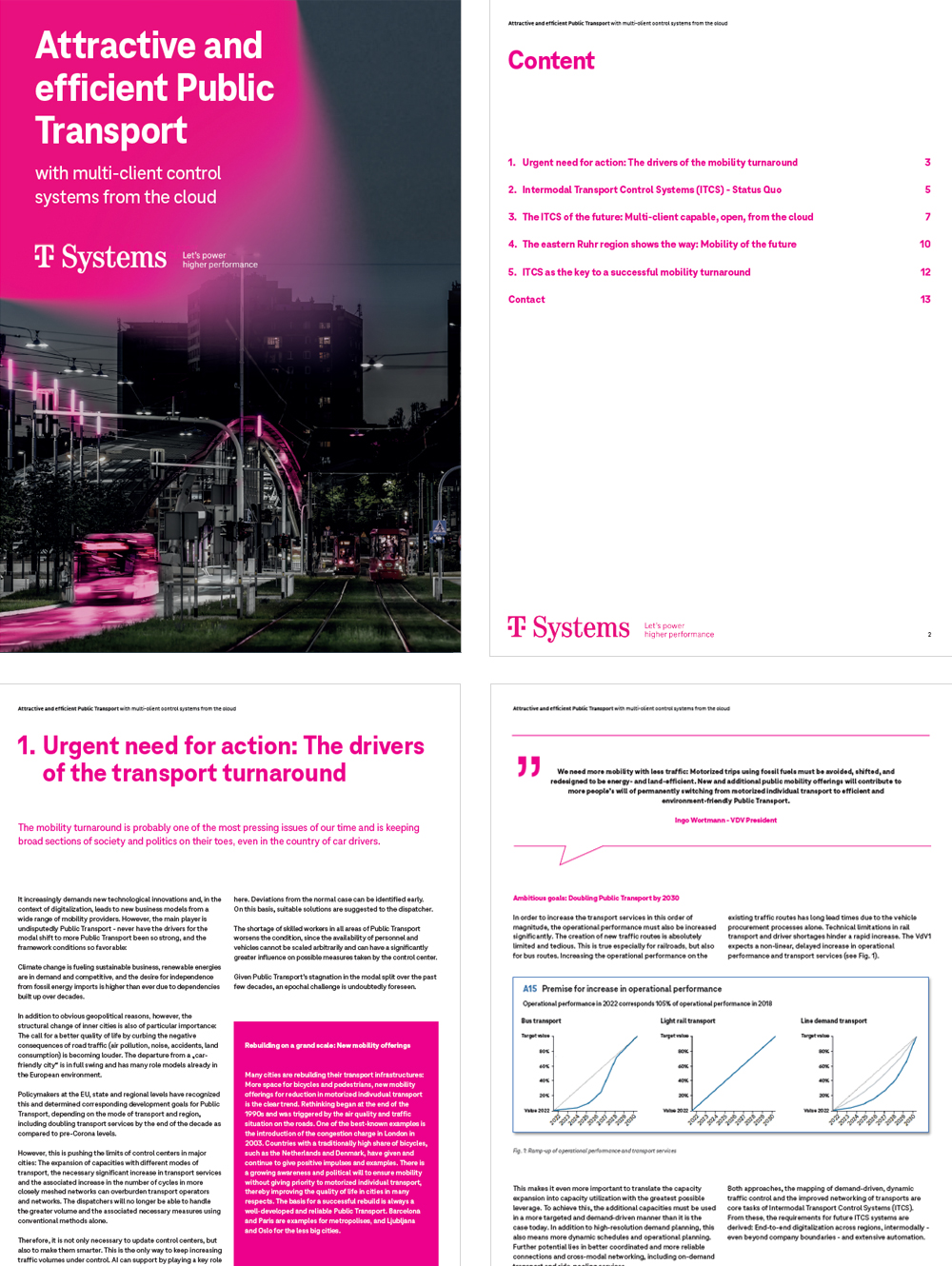 ITCS- oplossingen voor openbaar vervoerssystemen – T-Systems