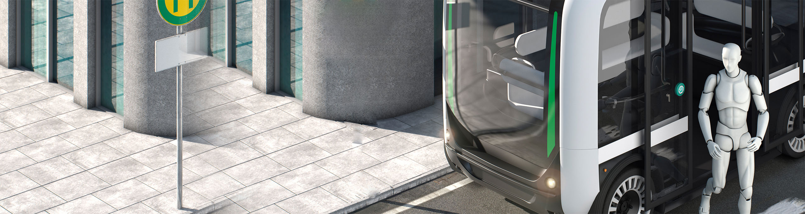 Transport security for autonomous shuttles – T-Systems