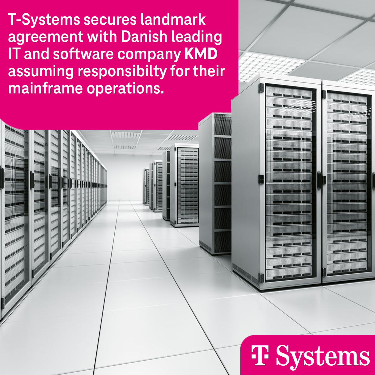 T-Systems secures mainframe deal with KMD